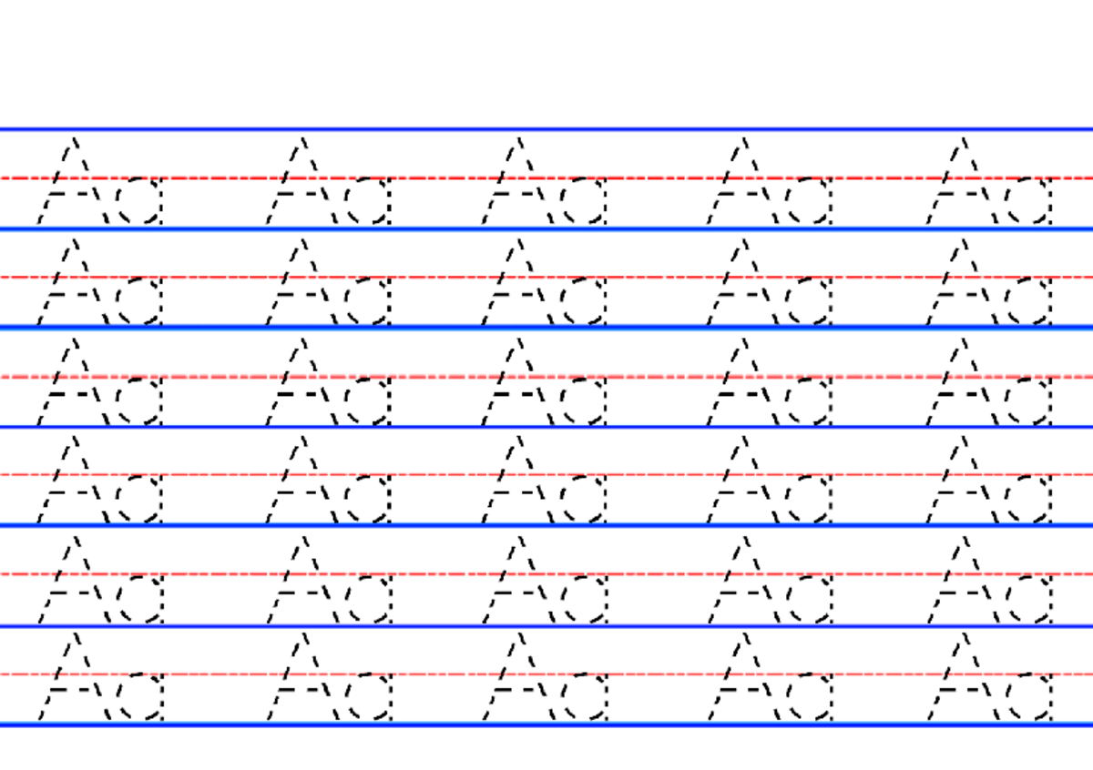 Tracing pad package A5 - Math Education - Studocu