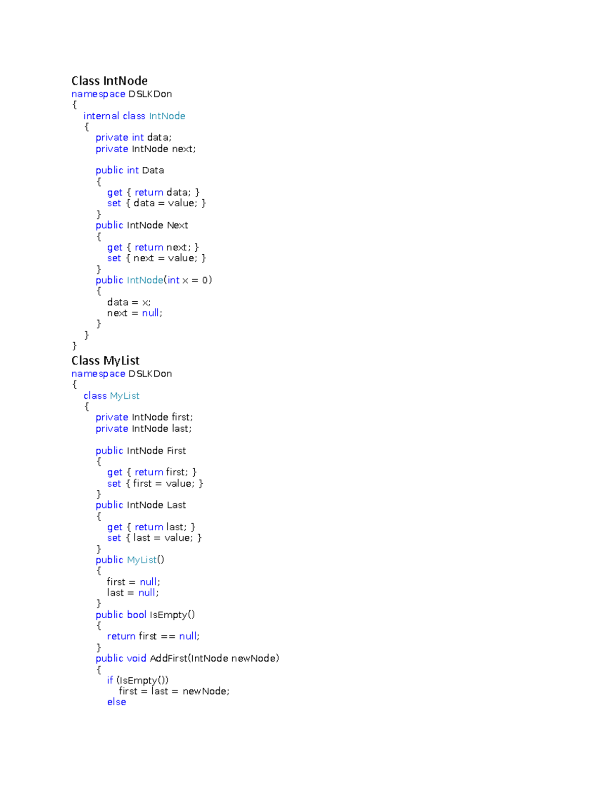 BT4 22DH114697 Doan Van Minh Phuoc - Class IntNode namespace DSLKDon { internal class IntNode ...