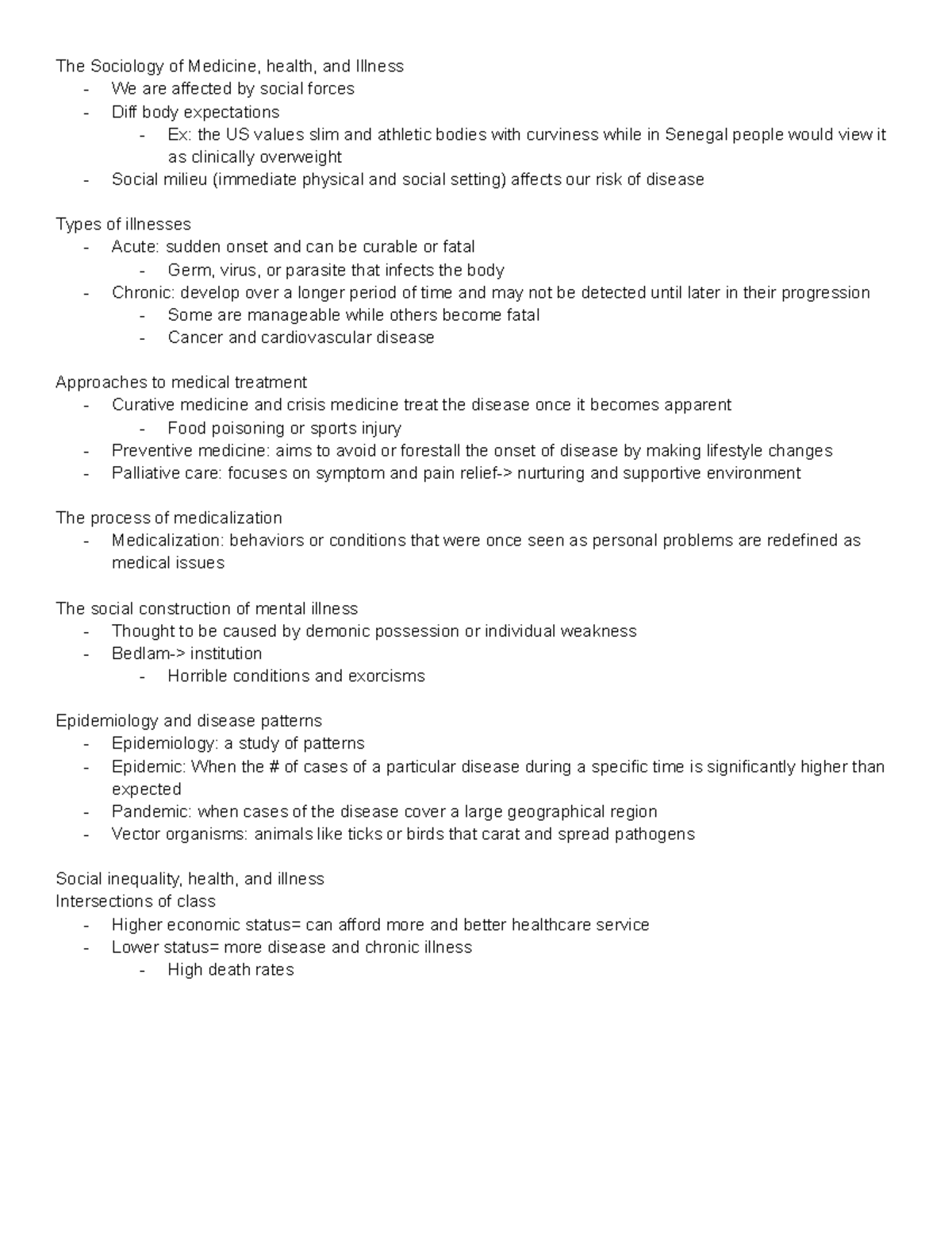 Chapter 14 - Detailed notes for The Real World book - The Sociology of ...