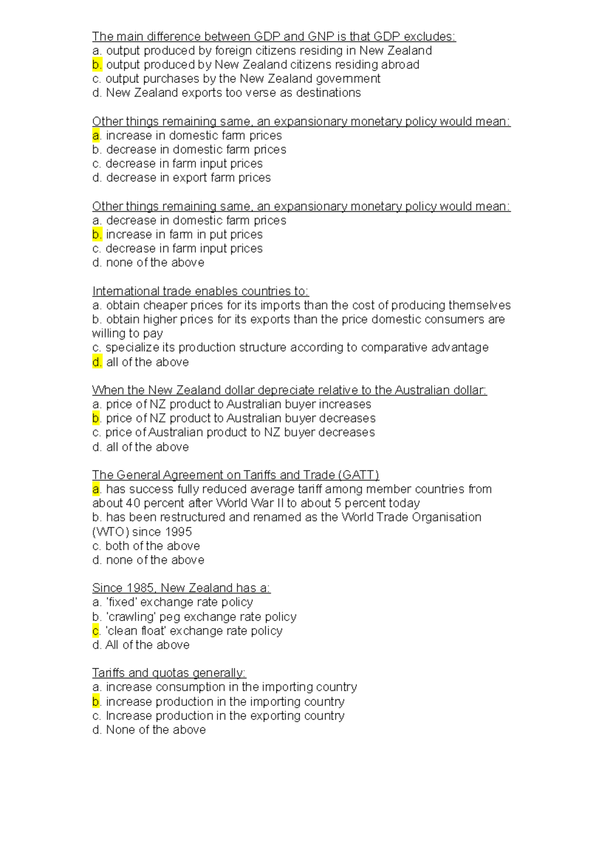 Exam November 2017, questions and answers - The main difference between ...
