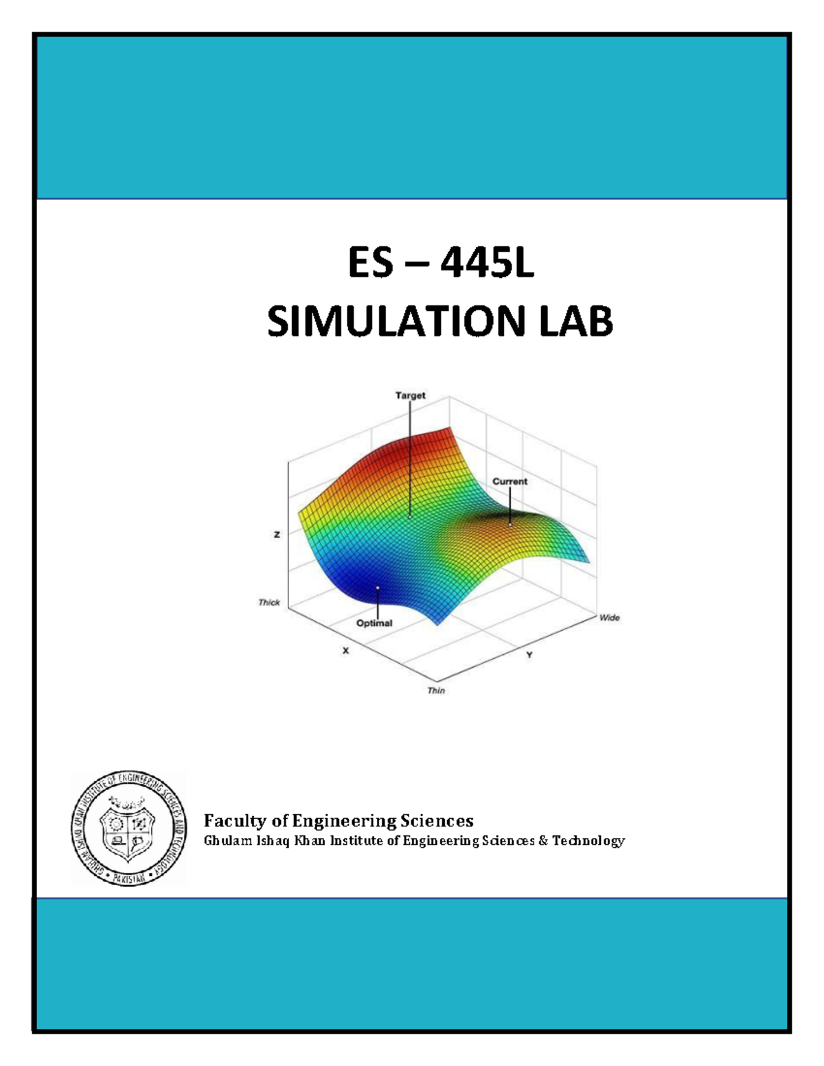 ES445L-Simulation Lab 445-L final version updated 2 - ES – 445 L SIMULATION LAB Faculty of - Studocu