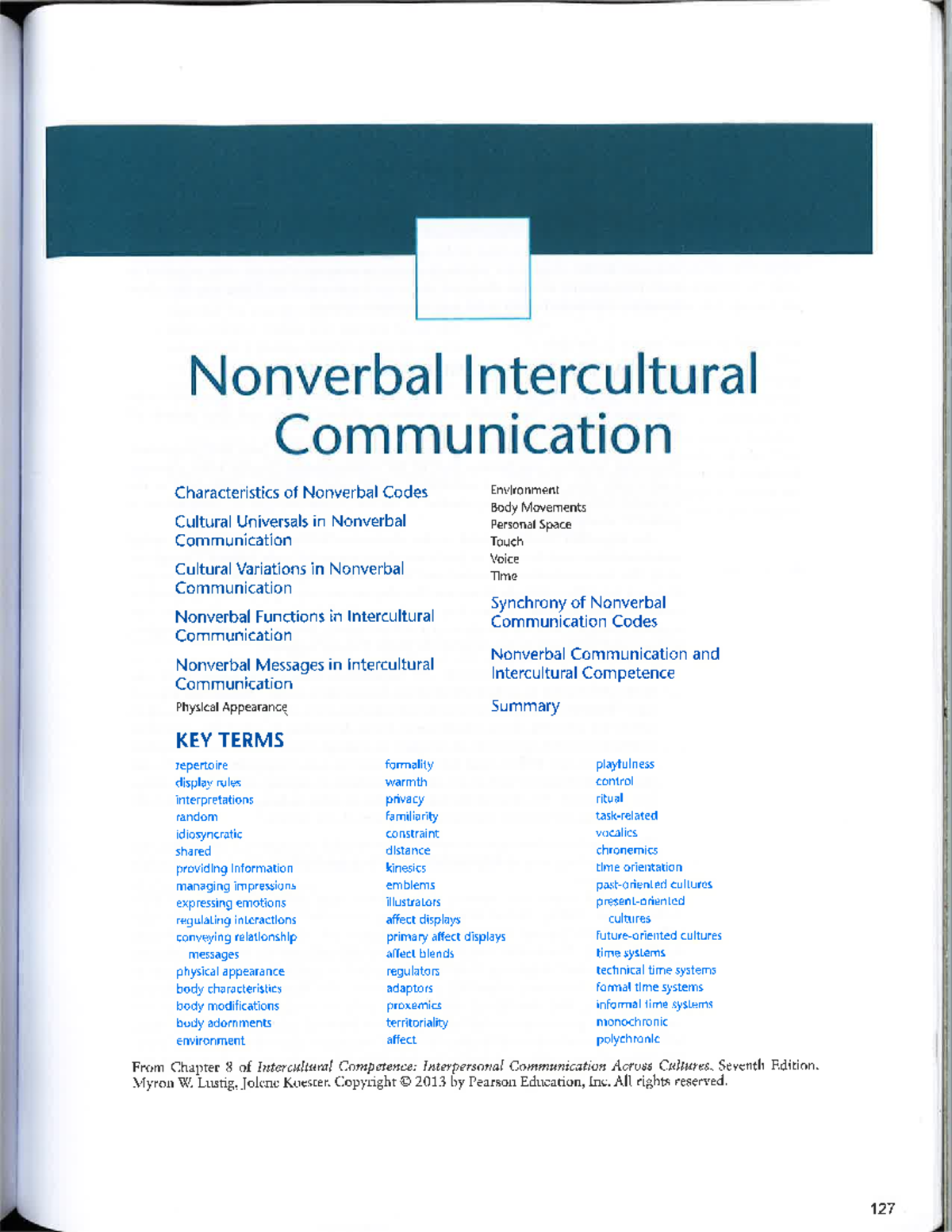 154 Chapter 5 - this a book ch1.5 - Nonverbal Intercultural ...