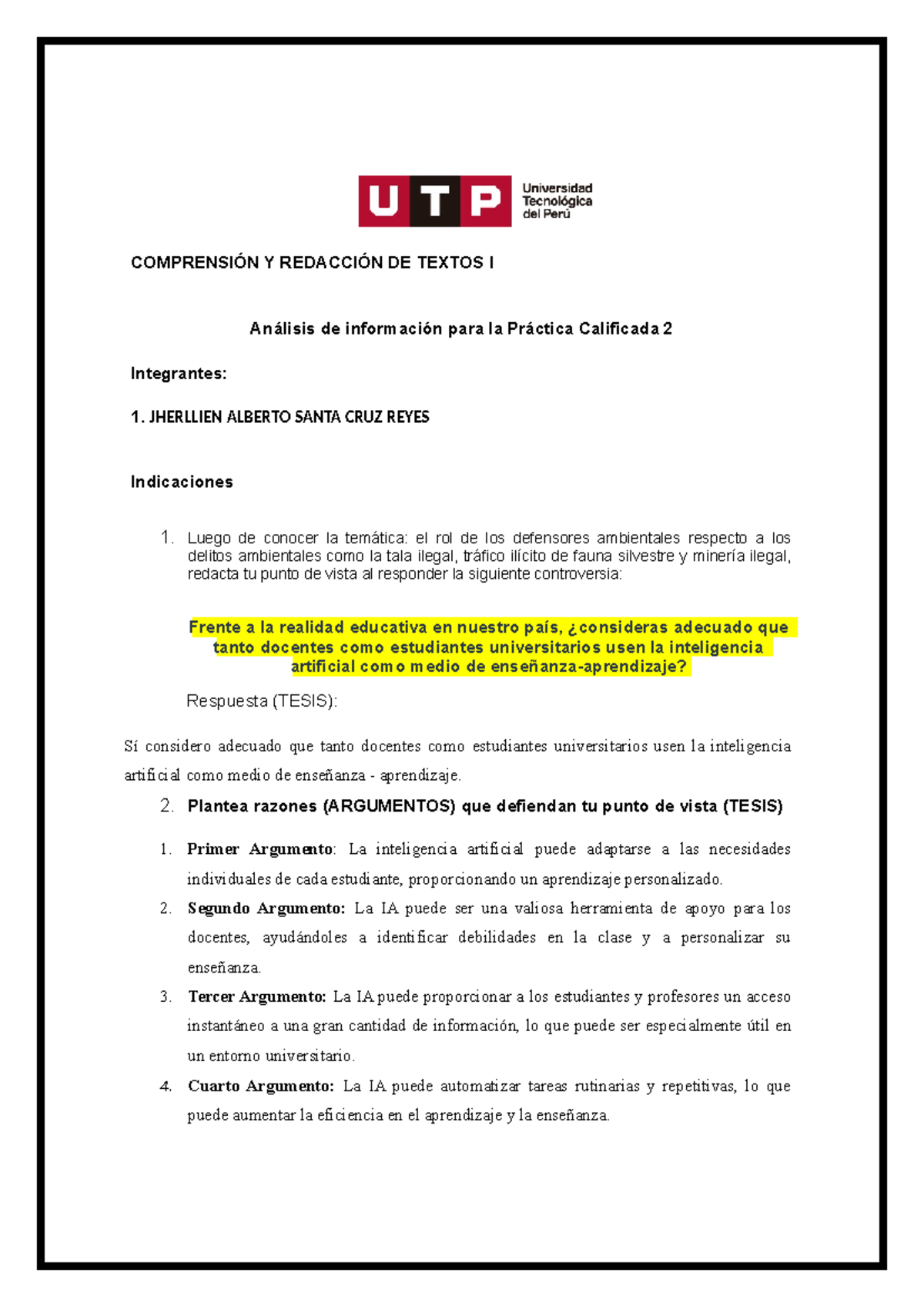 Aplicación del planteamiento de preguntas como estrategia de fuentes ...