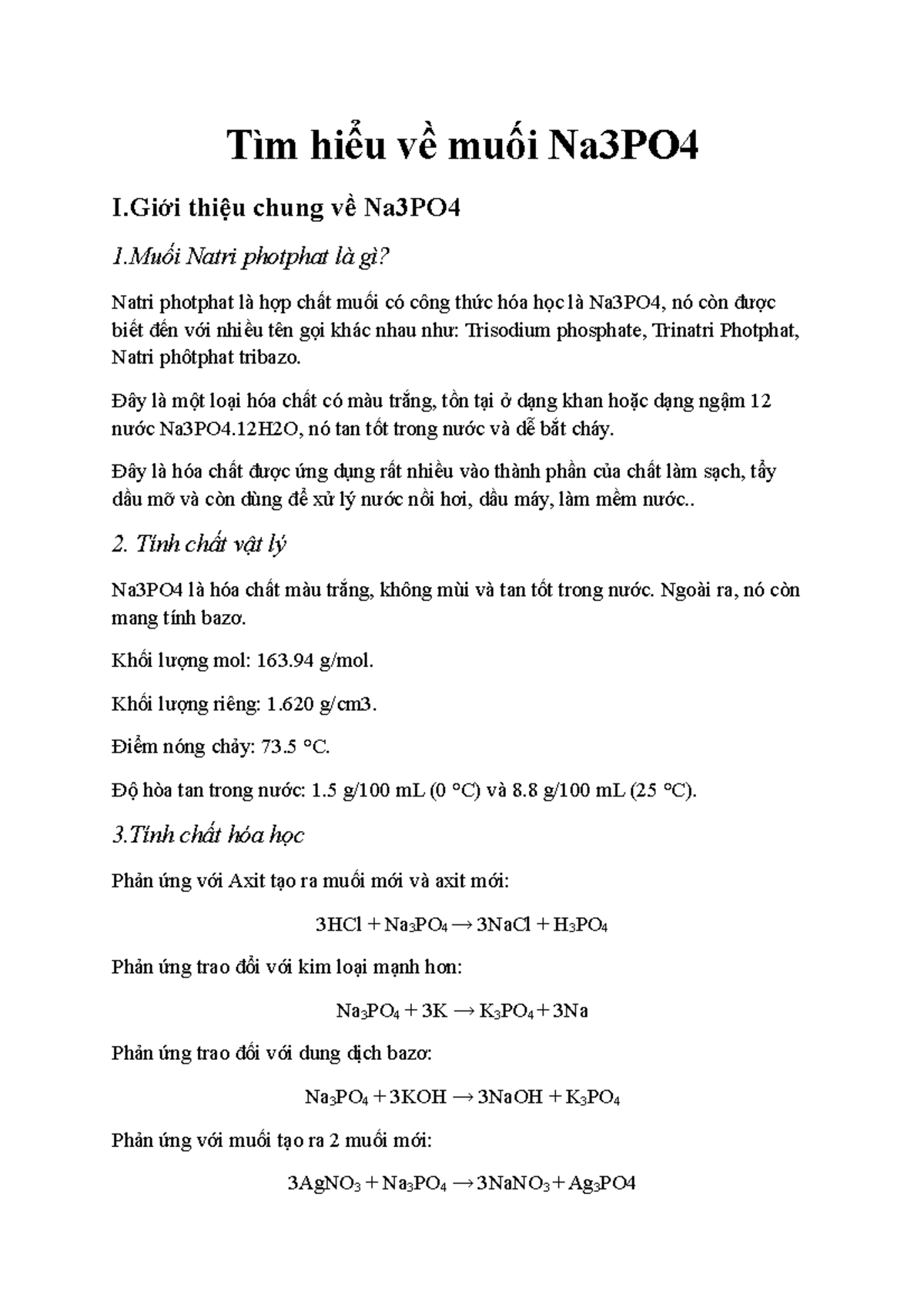 Na3PO4 - Tìm hiểu về muối Na3PO Iới thiệu chung về Na3PO 1ối Natri photphat là gì? Natri ...