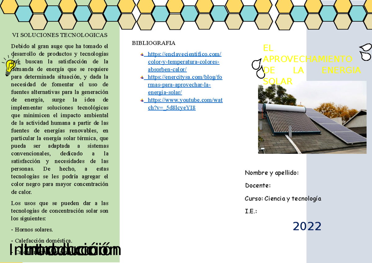 Triptico sobre la energia solar - 7 BIBLIOGRAFIA enclavecientifico ...