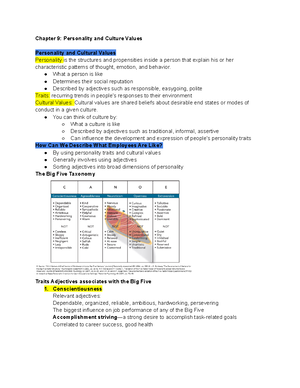 Cued Notes - Power - Topic 10: Power Define power: The ability to ...