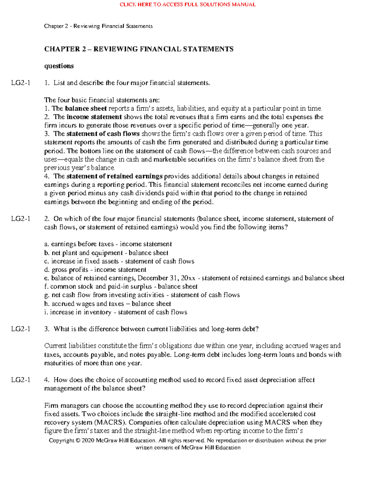 Soultion Principle Of Finance Practice Finance Statement Chapter 2 soultion-principle-of-finance-practice-finance-statement-chapter-2