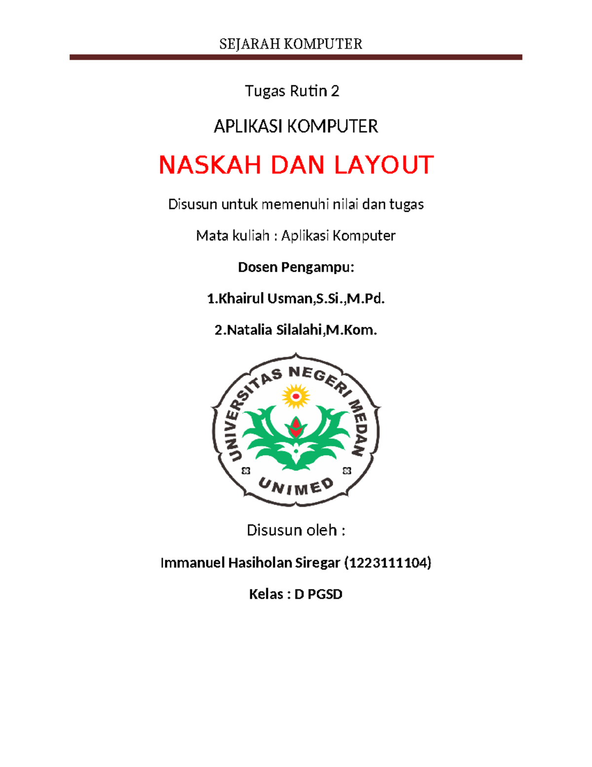 Apkom Komputer Sejarah - SEJARAH KOMPUTER Tugas Ruti APLIKASI KOMPUTER ...