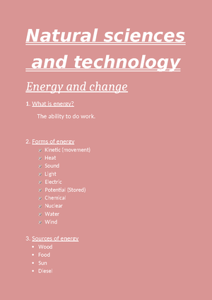 Natural Sciences Grade 9 Revision Booklet 1 TERM 1,2 Afrikaans ...