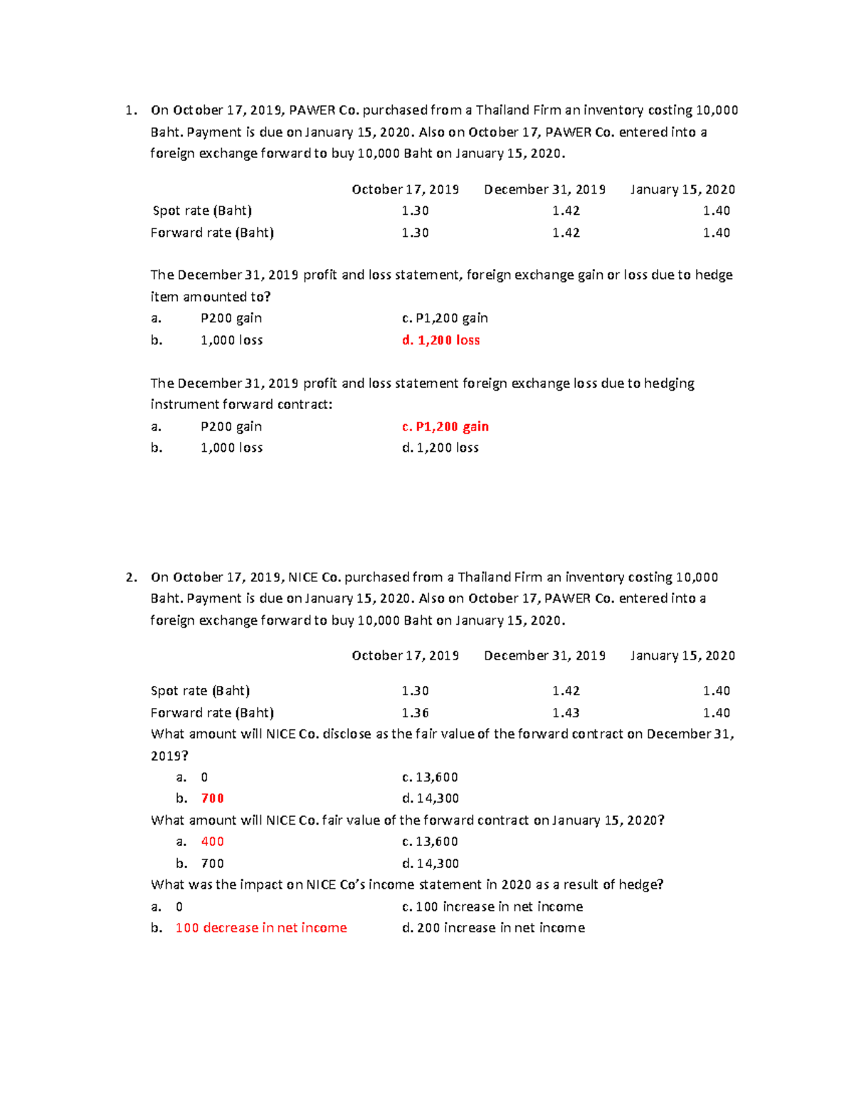Hedging-instrument compress - On October 17, 2019, PAWER Co. purchased ...