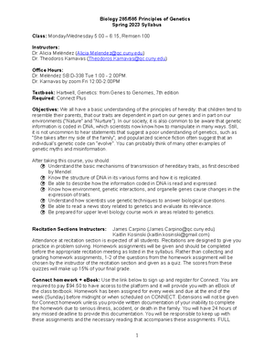 Genetics chapter 8 notes - Genetics chapter 8 notes: Central dogma: DNA ...