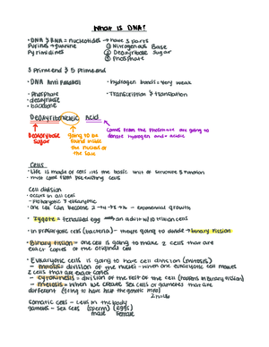 Evolution - ANTH 2401 - Studocu