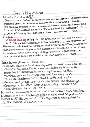 ABC Exercise#1-KEY - Key to Alberta Building Code Practice #1 - INDT 1220 Building Code Fire ...