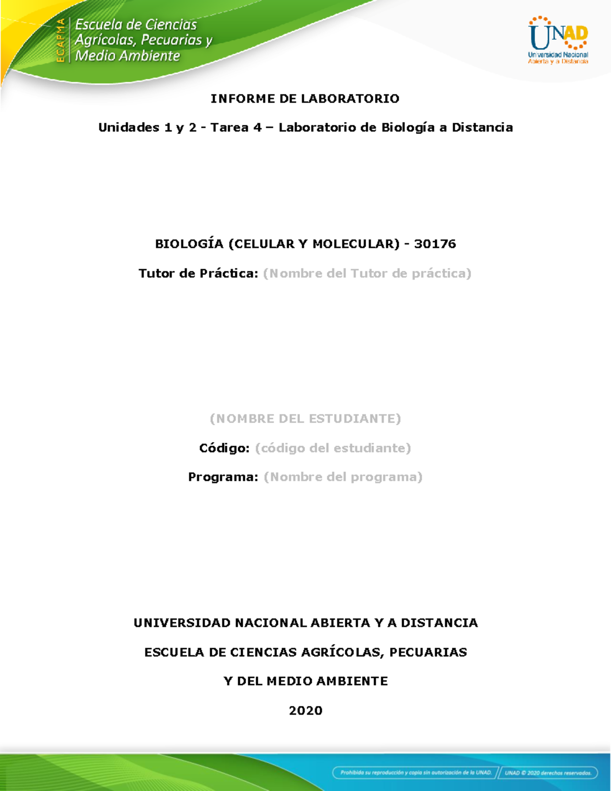 Formato Informe de Laboratorio actualizado 26-09-2020 - Warning: TT: undefined function: 32 ...