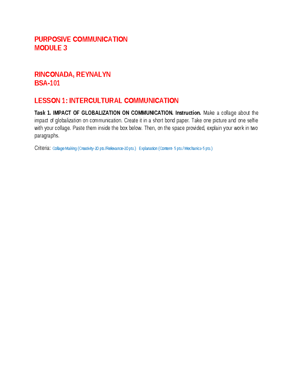 BSCE.Worksheet.Mod - Nothing - PURPOSIVE COMMUNICATION MODULE 3 ...
