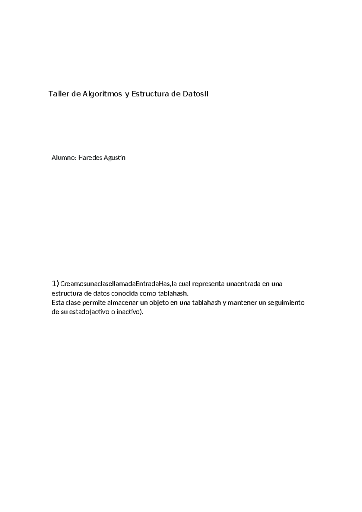 Tp2 Taller De Algoritmos Y Estructuras De Datos 2 Taller De Algoritmos Y Estructura De Datosii