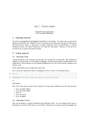 Lab 2 - Numpy fundamentals - Lab 2 - Numpy fundamentals March 11, 2024 ...