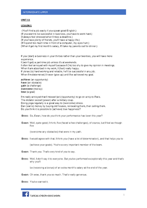 English File 4th Edition Pre-Intermediate. Workbook Answer key ...