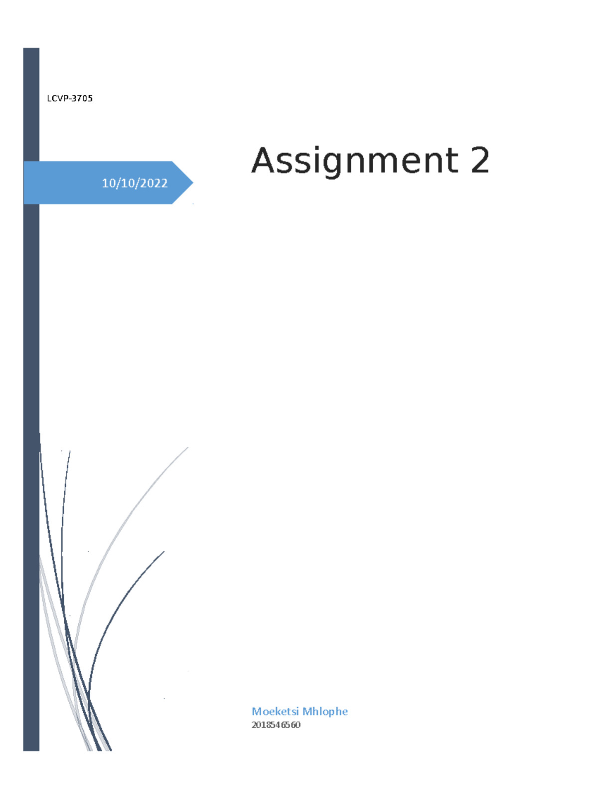 Judgment Malema v T Rawula - Moeketsi Mhlophe 10/10/ LCVP- Assignment ...