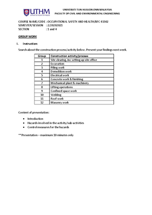 Garis Panduan Hirarc JKKP - Occupational Safety, Health and ...