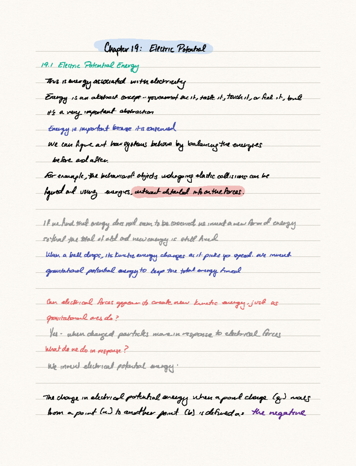 PHY 12 - Physics II Chapter 19 Lecture Notes - PHY 12 - Studocu