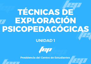 Manual Prolec Se R - Técnicas de Exploración Psicopedagógicas - Studocu