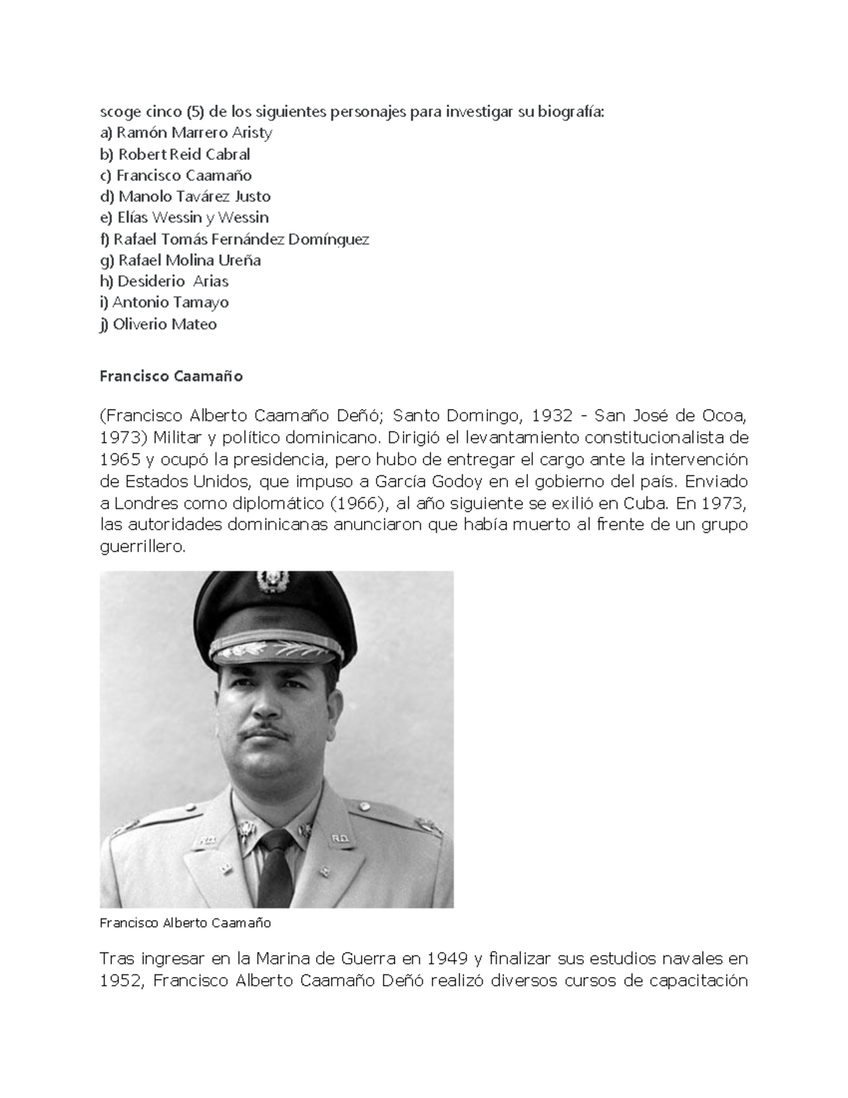 5 biografias - 5 biografías de personas importantes - scoge cinco (5 ...