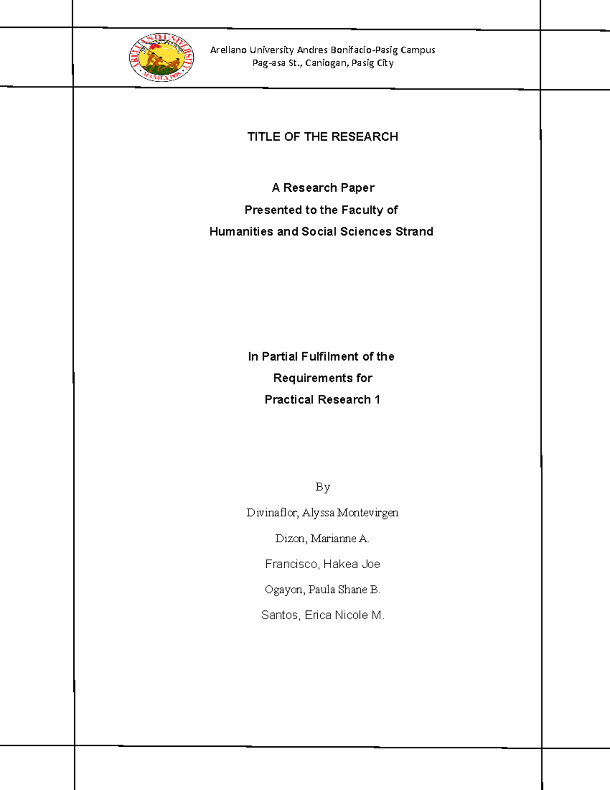 Final-CHAP-GR-6 - JUST DO YOUR BEST - Pag-asa St., Caniogan, Pasig City ...