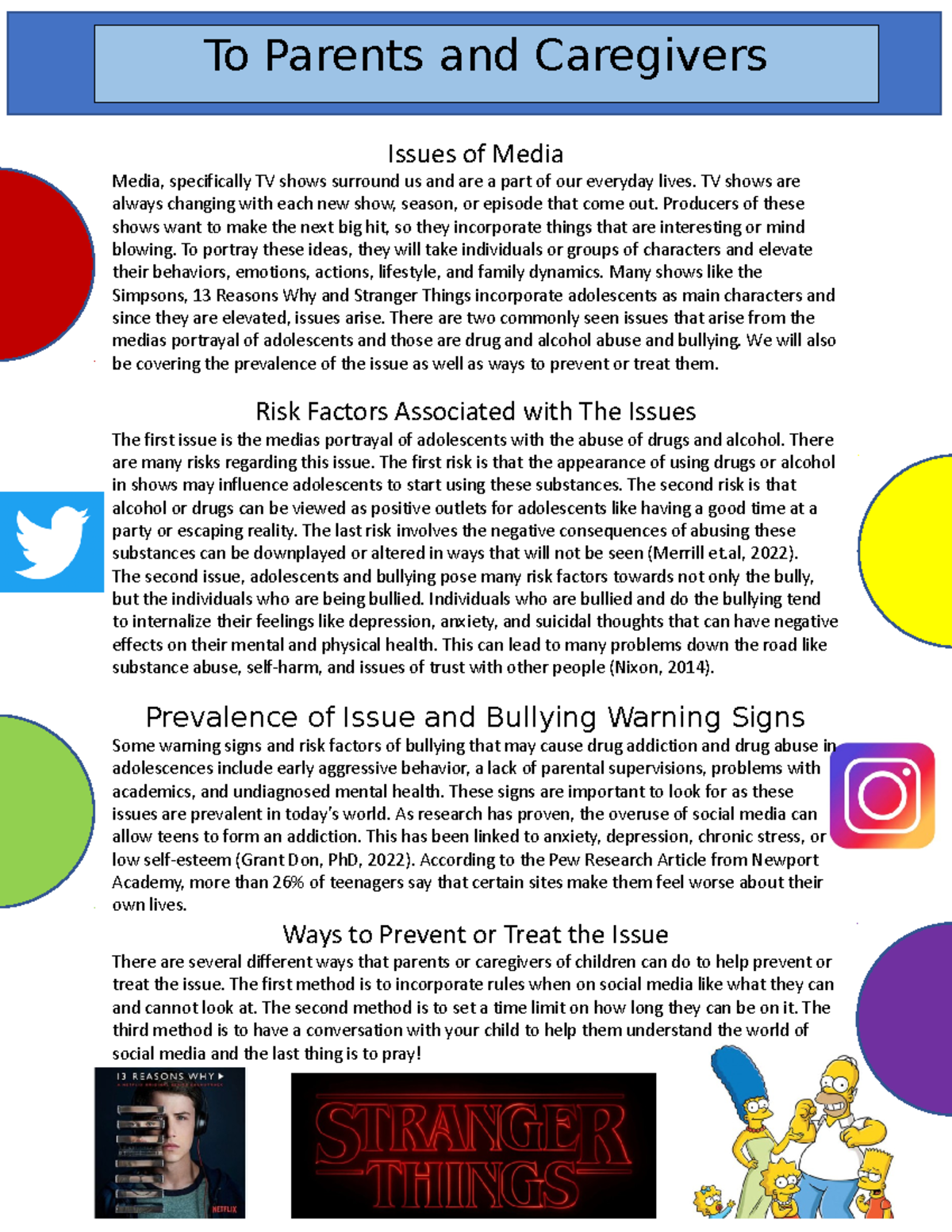 Issues of Media final flyer copy - Issues of Media Media, specifically ...