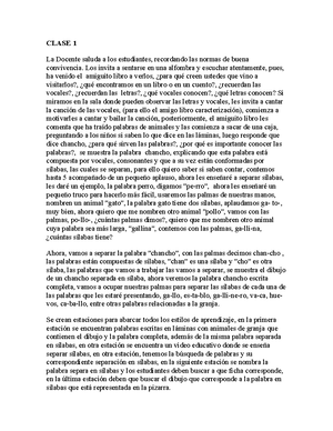 Progresión Lenguaje 1ro a 6to - PROGRESIÓN DE OBJETIVOS DE APRENDIZAJE 1° A 6° BÁSICO Lenguaje y ...