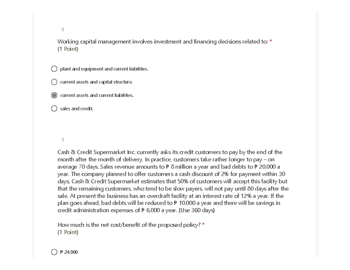 FM Finals-6 - Lecture notes for financial management test in final term ...