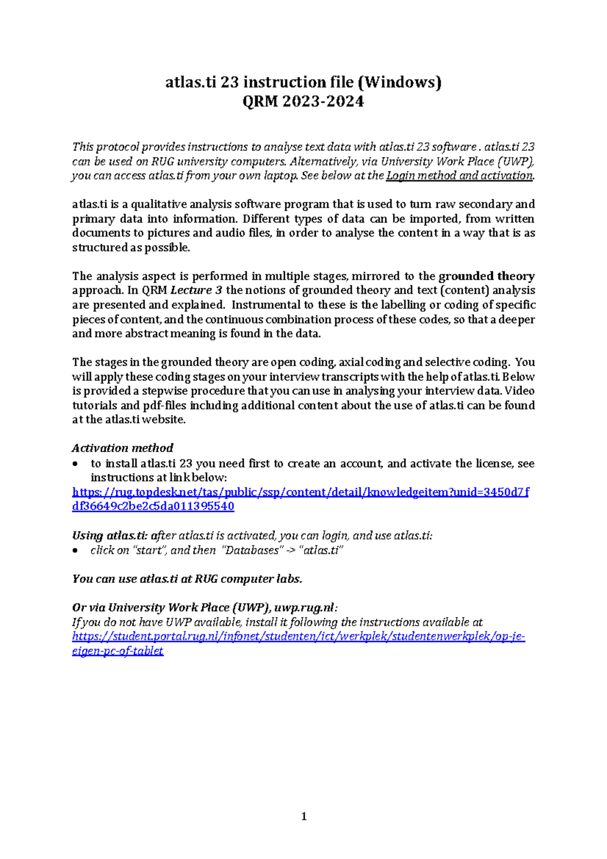 Atlas.ti Protocol 2023-2024 for (Windows) - atlas 23 instruction file ...