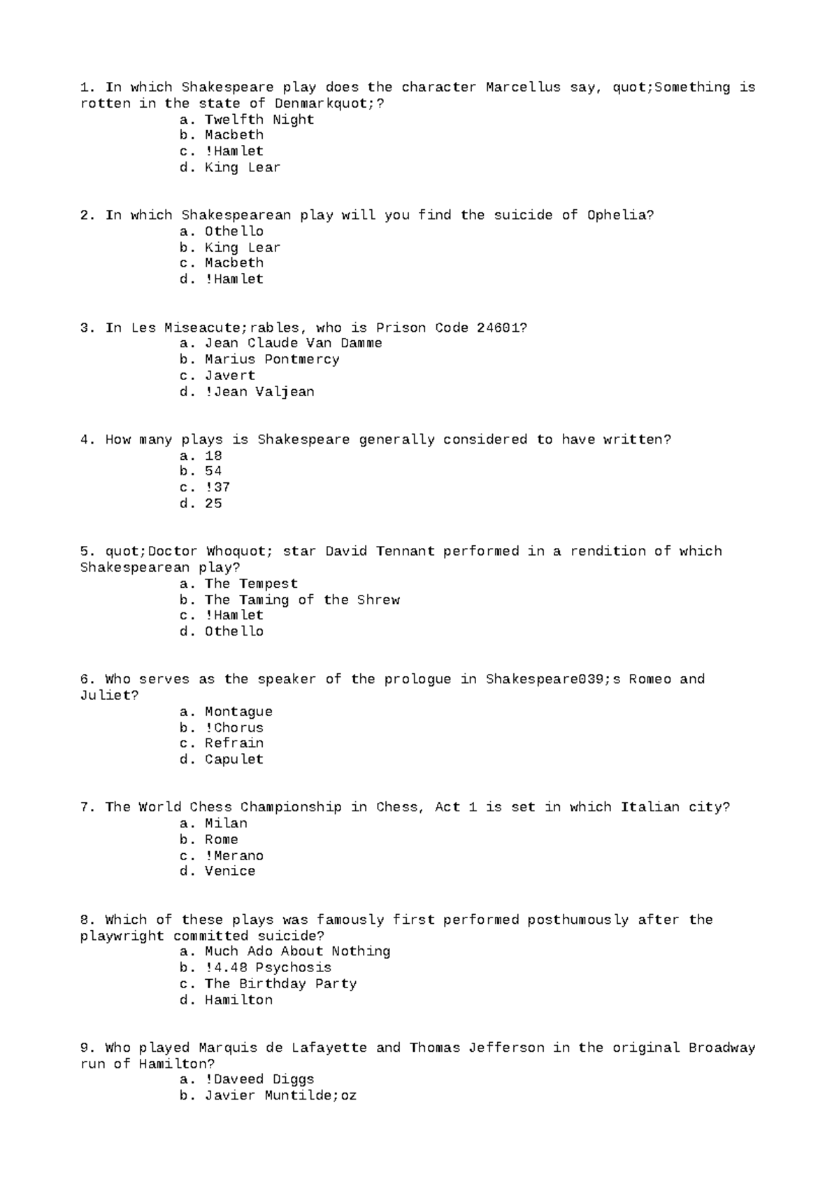 BMED139 Technical Report Spring 2021 3 - In which Shakespeare play does ...