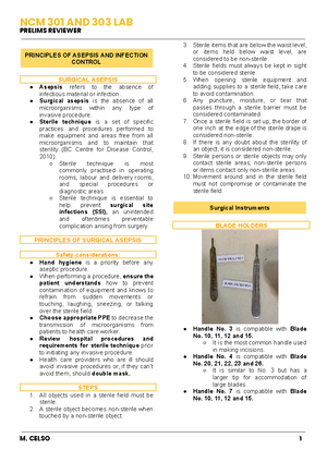 Common surgical instruments module - COMMON SURGICAL INSTRUMENTS The ...