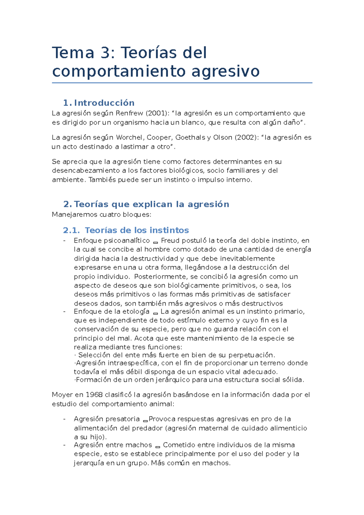 Wuolah-free-Tema-3-teorias-del-comportamiento-agresivo gulag free - Tema 3: Teorías del - Studocu