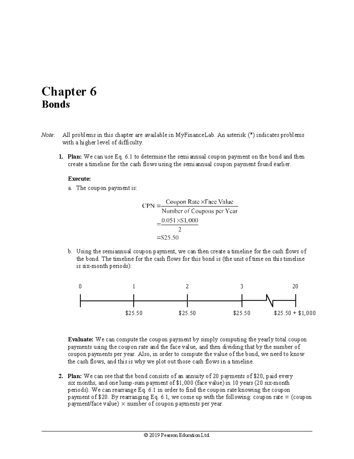 Chapter 6 solutions - Chapter 6 Bonds Note: All problems in this chapter are available in - Studocu