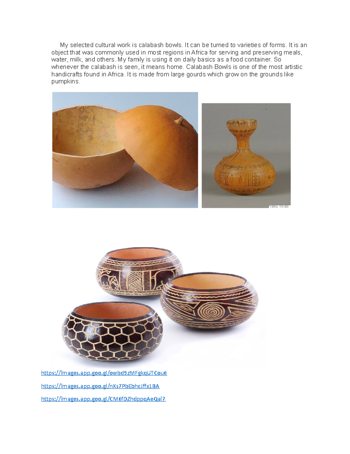 Hum100 post 5 - This is the week 5 post - My selected cultural work is ...