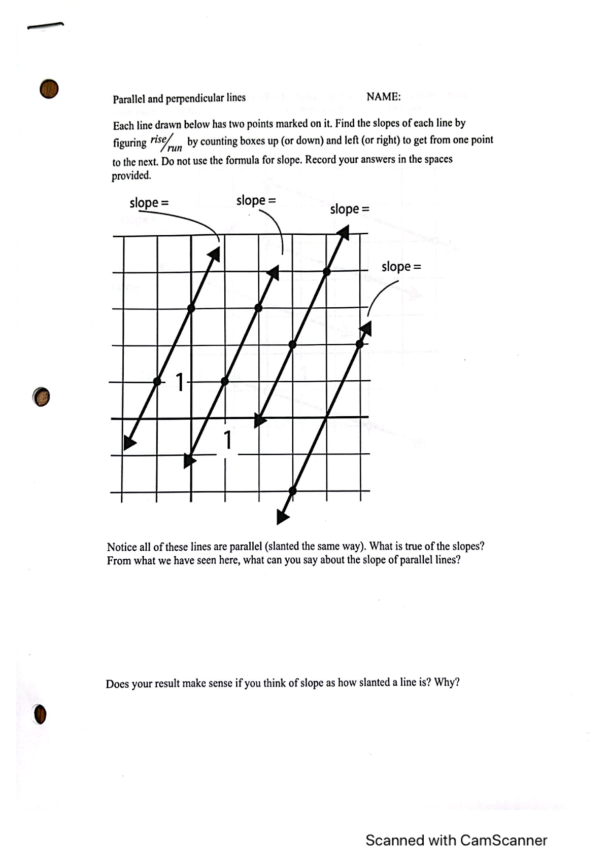 Math 131 parallel and perpendicular - MATH 131 - Studocu