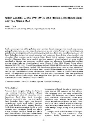 Laprak Praktikum Analisis Perubahan Tuplah Rentang 5 Tahun - LAPORAN ...