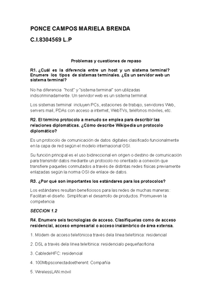 Módulos 11 - 13 Examen de direccionamiento IP Respuestas - Módulos 11 – 13: Examen de - Studocu
