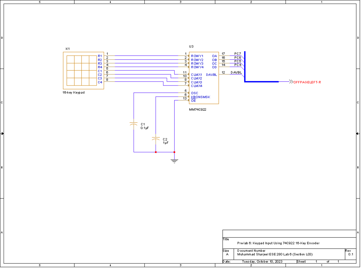 Schematic - 5 5 4 4 3 3 2 2 1 1 D D C C B B A A OFFPAGELEFT-R Title ...
