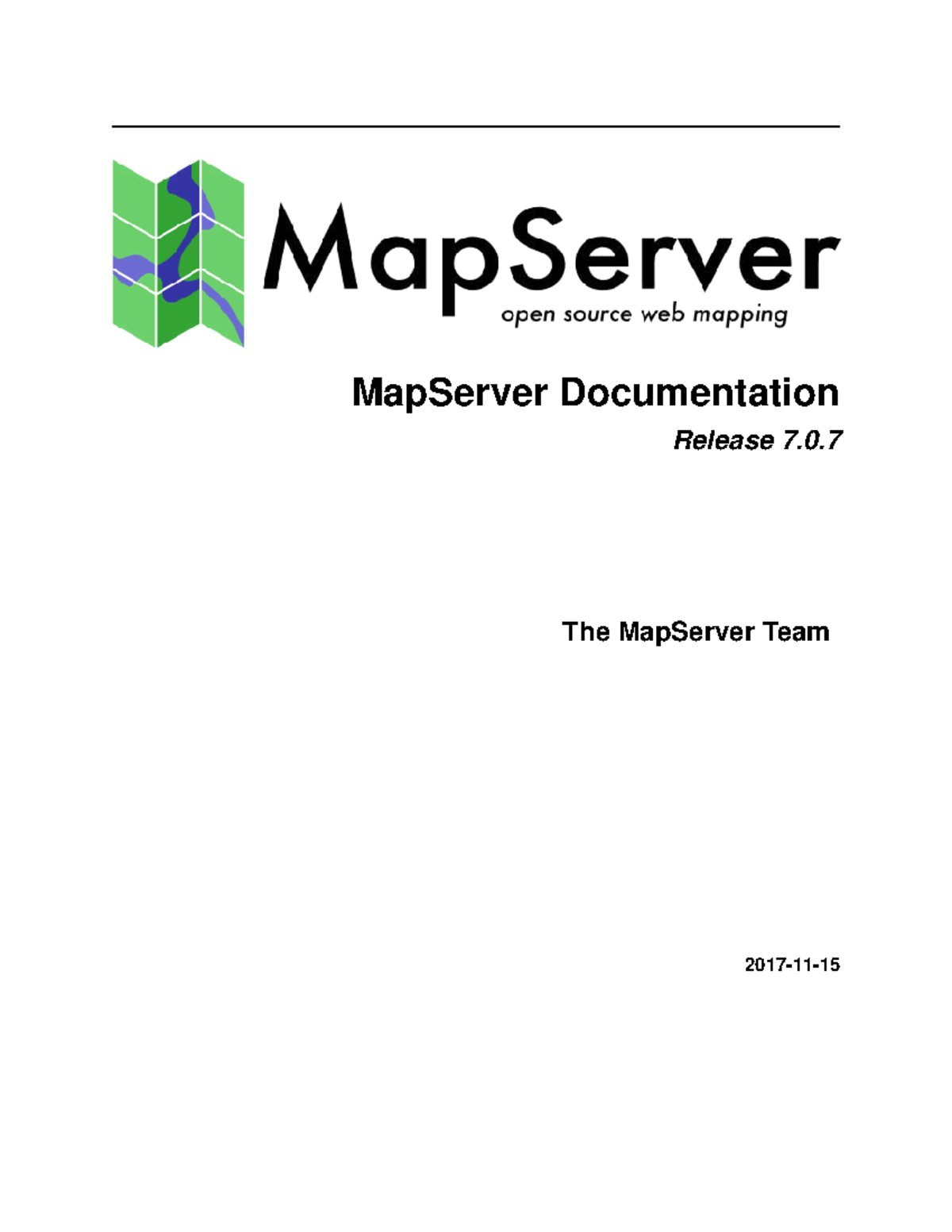 Web Development Mapserver Documentation Release 7 The Mapserver Team 2017 11 Contents 1 9941