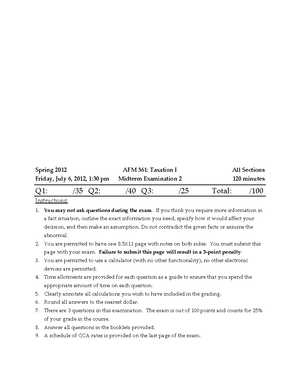 2012 - CEMC - University of Waterloo