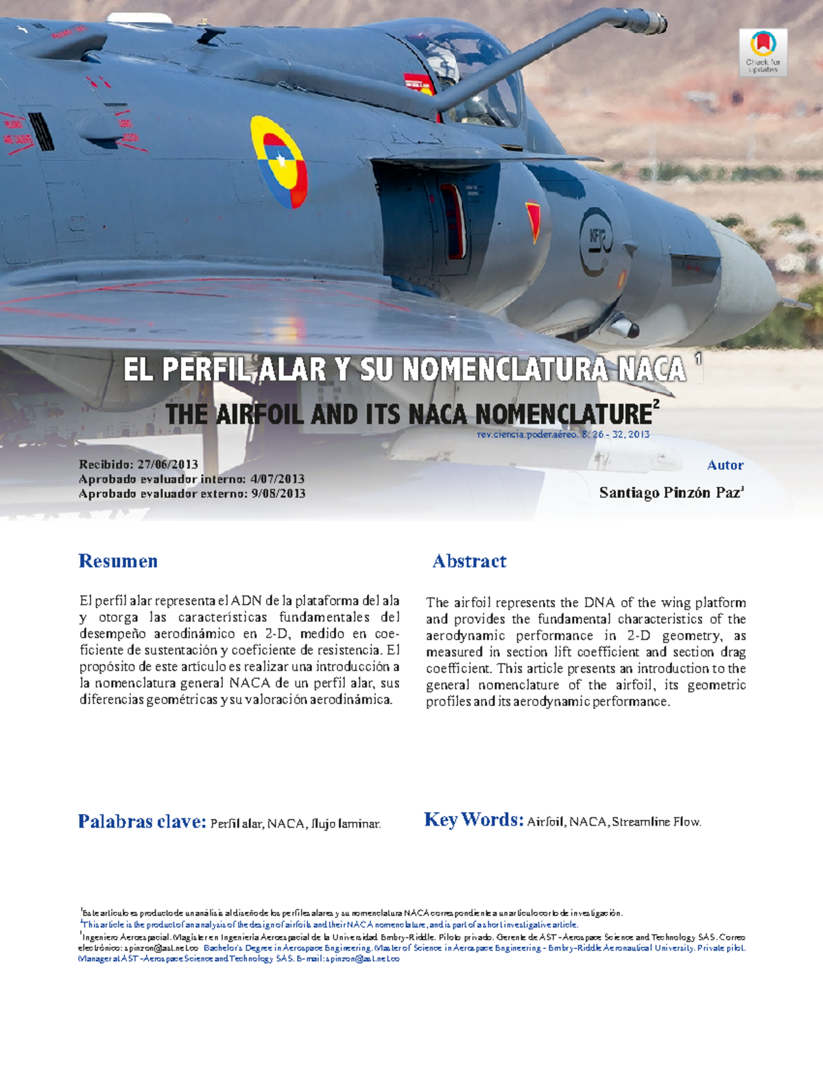 Como desarrollar un Perfil alar - EL PERFIL ALAR Y SU NOMENCLATURA NACA ...