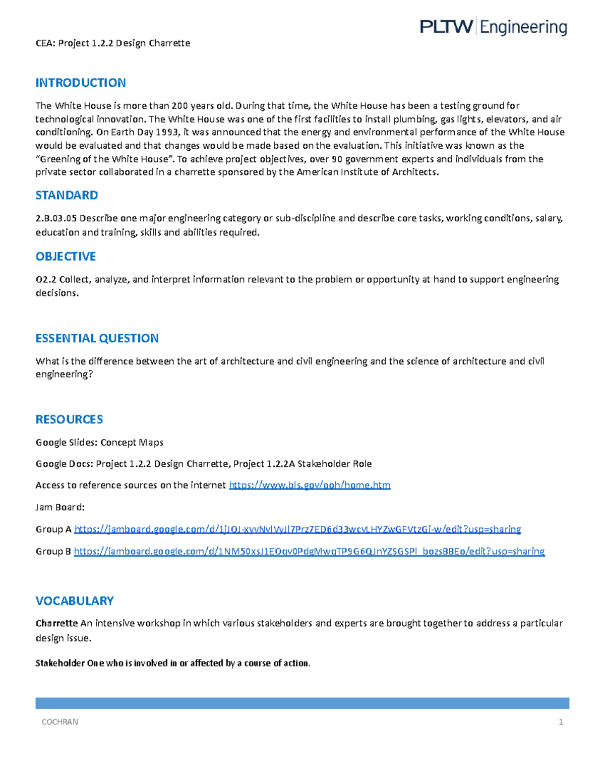 Lindsey Leitko (Student) - Project 1.2.2 Design Charrette ...