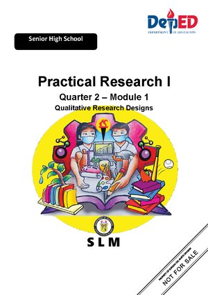 PR2-WK1 - Learner's Packet (LeaP) - W Learning Area Practical Research 2 Grade Level 12 Quarter ...