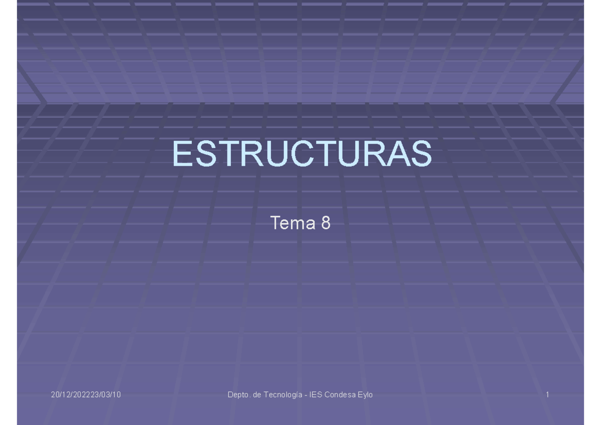 Estructuras 1ºESO - ESTRUCTURAS Tema 8 Estructuras naturales y ...