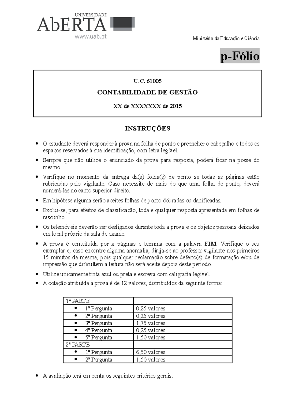 61005 1º P-fólio 14-15 - ... - Ministério da Educação e Ciência p-Fólio ...