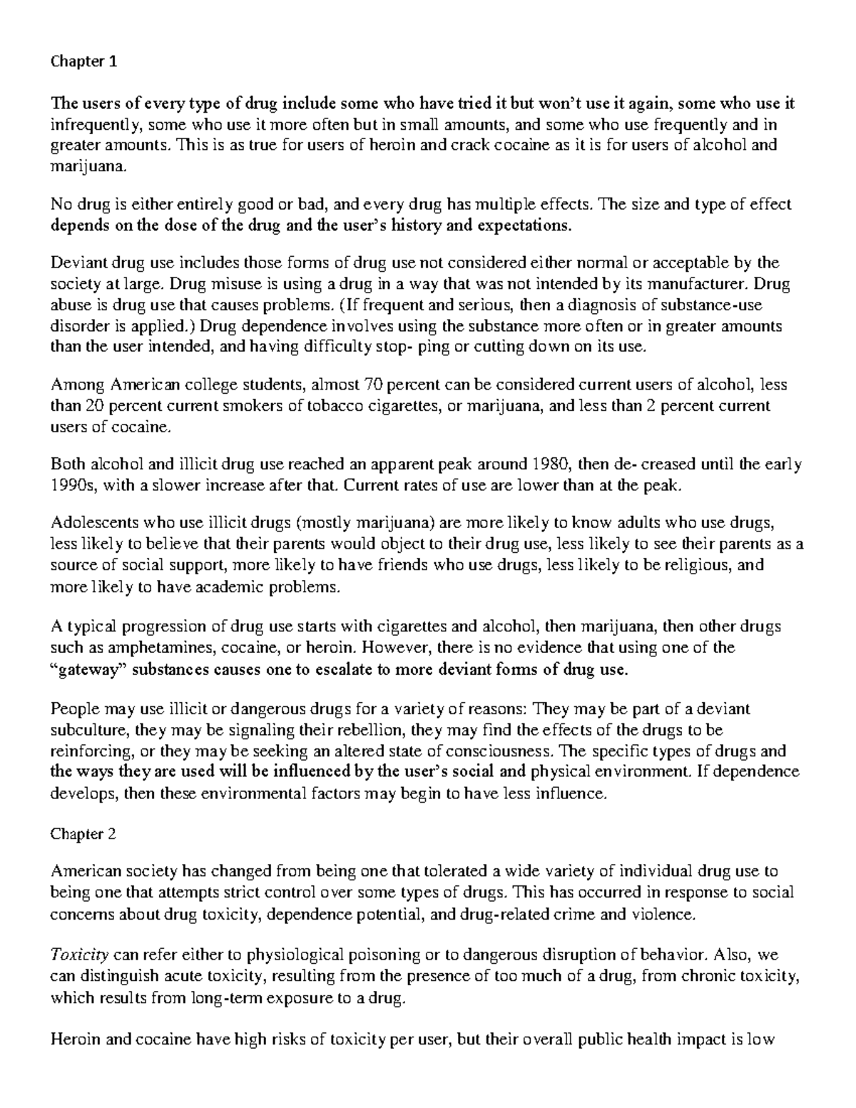 Psy review - Abnormal Psychology with David Sitt. Chapter 1 to 5 ...