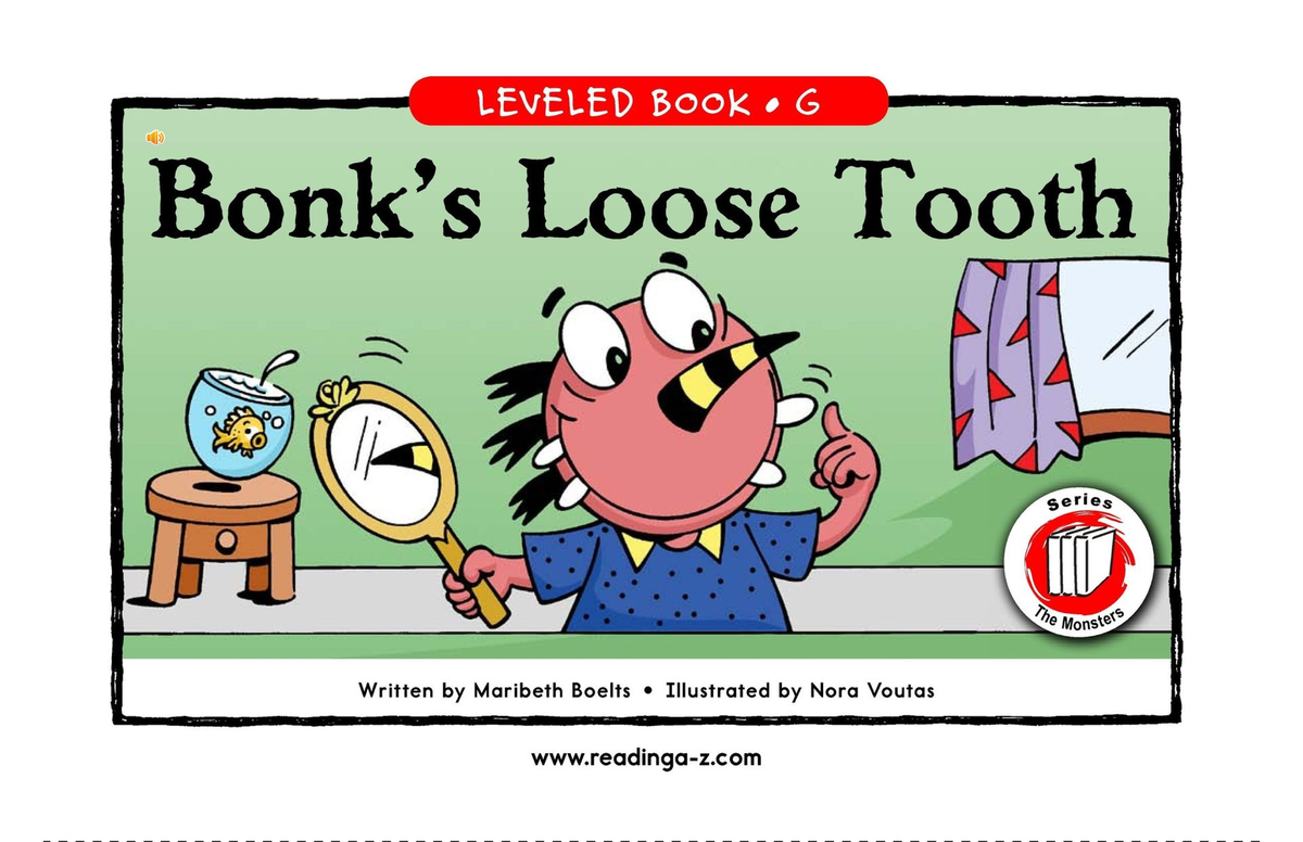 Book's Loose Tooth - asdfasdfasdf - LEVELED Book G Loose Tooth Series ...